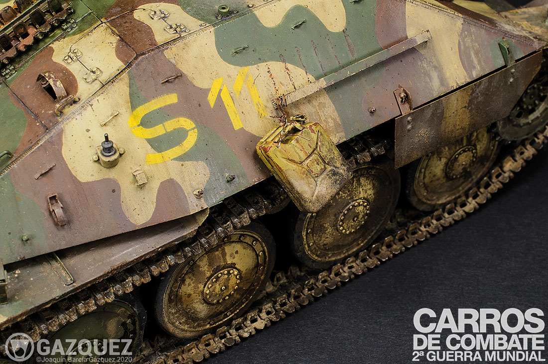 Flammpanzer 38(t) Hetzer Academy with DEF Models conversion – GAZQUEZ Books